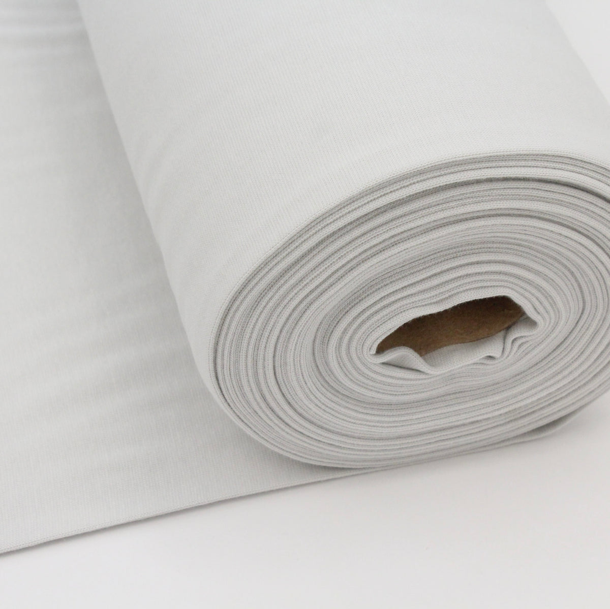 Pale Gray Ribbing – Jumping June Textiles